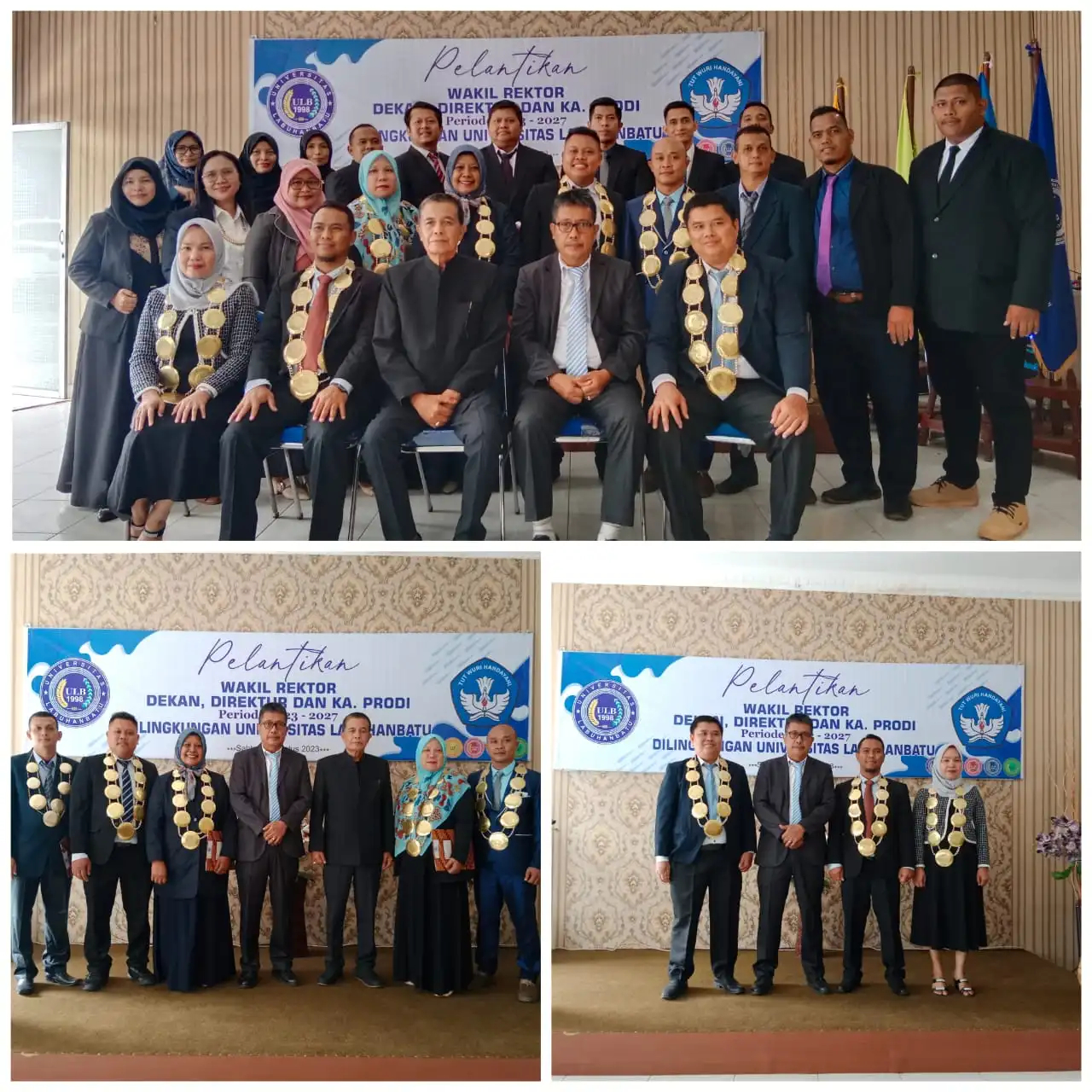 Rektor Universitas Labuhanbatu Lantik WR, Dekan, Direktur & Ka. Prodi Periode 2023-2027 - FEB ...